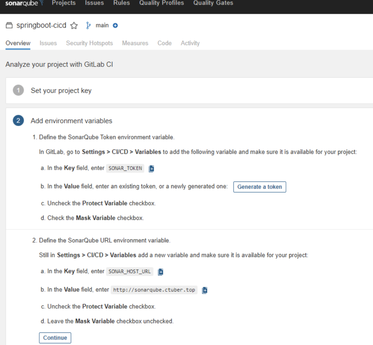 sonarqube与gitlab的账号单点认证与项目集成详解 - WMW